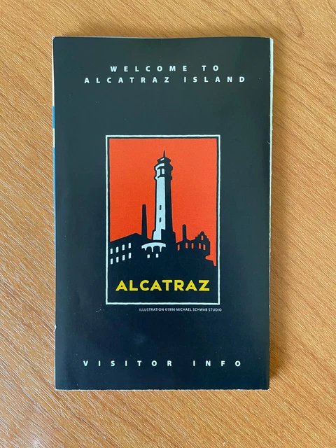 WELCOME TO ALCATRAZ ISLAND Visitor Info Leaflet/Guide from 2016 £2.99 ...