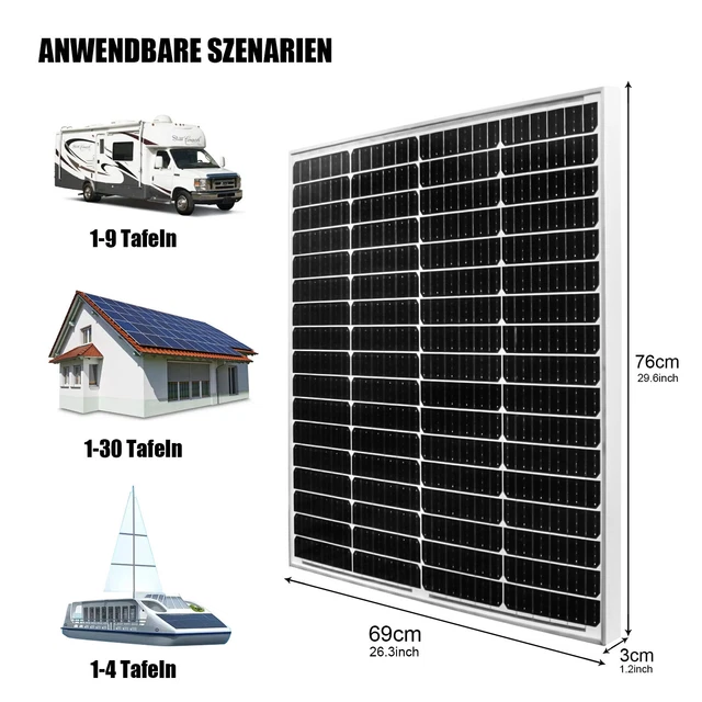 Hochleistungs Solarmodul Fur Wohnmobile