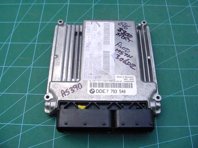 BMW E46 3.0 Diesel Engine Ecu DDE 7793540 0281011223 330d E46 Bosch ...