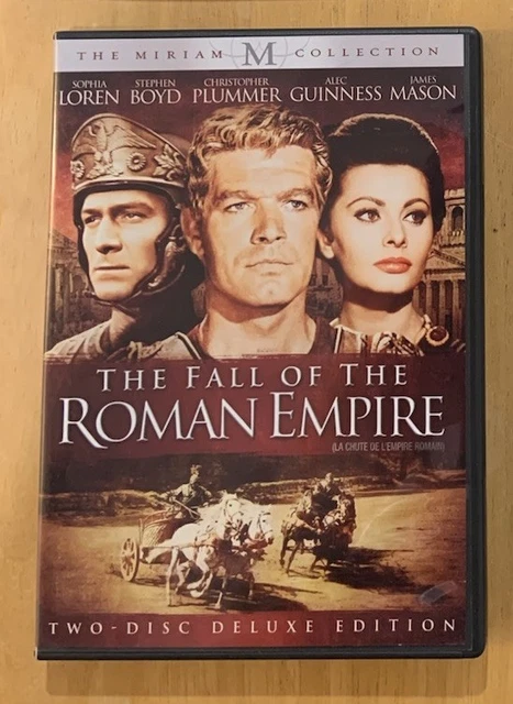 THE FALL OF The Roman Empire (DVD, 1964, 2-Discs) SOPHIA LOREN JAMES ...