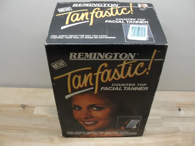 VINTAGE REMINGTON TANFASTIC Counter Top Facial Tanner Model Tf-2 $100. ...