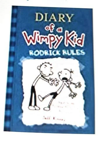 RODRICK RULES (DIARY of a Wimpy Kid, Book 2) by Jeff Kinney Book The ...