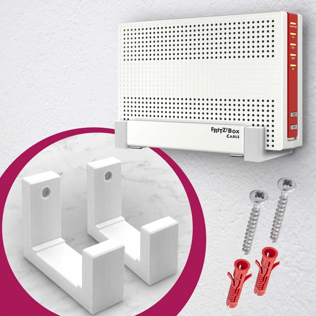 ROUTEUR SUPPORT MURAL Support pour AVM fritzbox Modèle 6590 Ou 6591 EUR ...