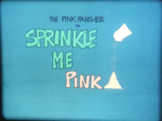 16MM ANIMATION SPRINKLE ME PINK, Pink Panther 1978 £55.59 - PicClick UK