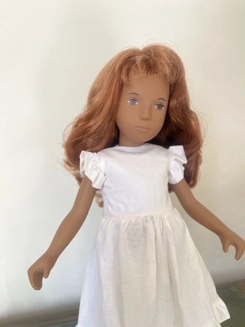 VINTAGE SASHA DOLL 108 Redhead Original White Dress, Tights, Shoes ...