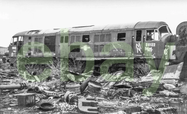UK DIESEL TRAIN Railway Photograph Of Class 21 D6122. Rm21-01 £1.70 ...