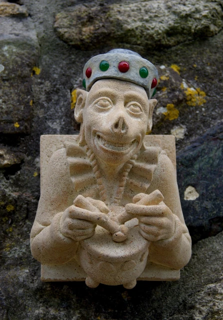 THE TUDOR GATE Gothic Demon Drummer Farran Stone with Pewter. £45.00 ...