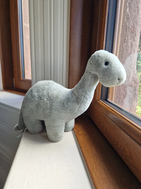 AUTHENTIC JELLYCAT MEDIUM Fossilly Brontosaurus Dinosaur BNWT £52.20 ...