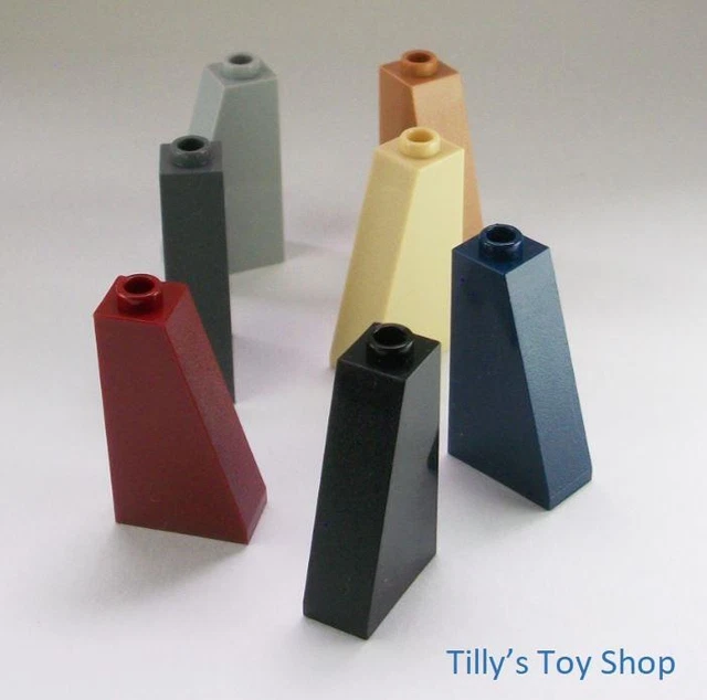 LEGO - TEN 1x2x3 Slope Brick / Roof Tile - Pick a Colour - ID 4460 ...