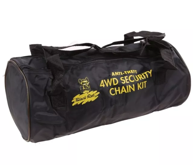 NEW ANTI-THEFT 4WD Security Chain Kit Bag Portable Cary Car Trailer ...