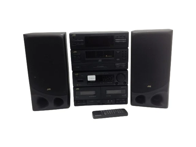 JVC COMPACT COMPONENT System Mx-55m Black For Spears And Repair Pre ...