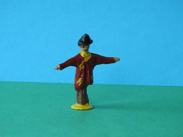 BENBROS 1950S LEAD FARM SERIES VERY NEAR MINT UNUSED SCARECROW OLD SHOP ...