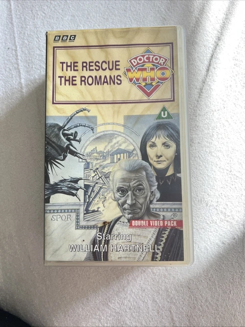 BBC VHS/PAL DOUBLE Pack Dr Doctor Who: The Rescue The Romans £2.80 ...