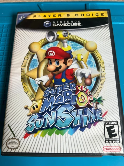 JEU NINTENDO GAMECUBE - CIB Super Mario: Sunshine (étui, disque de jeu ...
