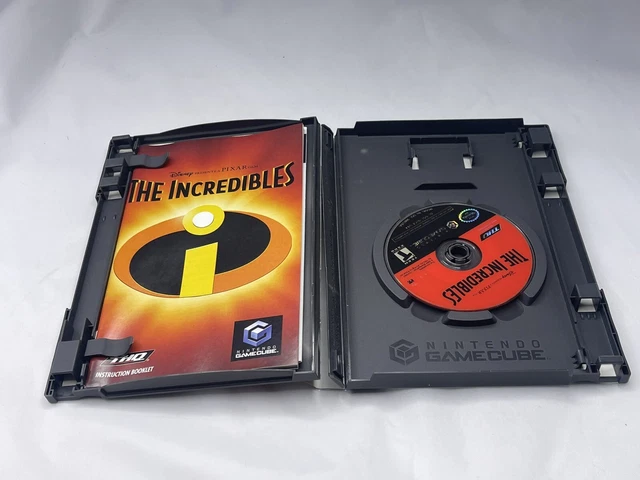 THE INCREDIBLES PIXAR THQ Nintendo Gamecube Complete CIB Authentic ...