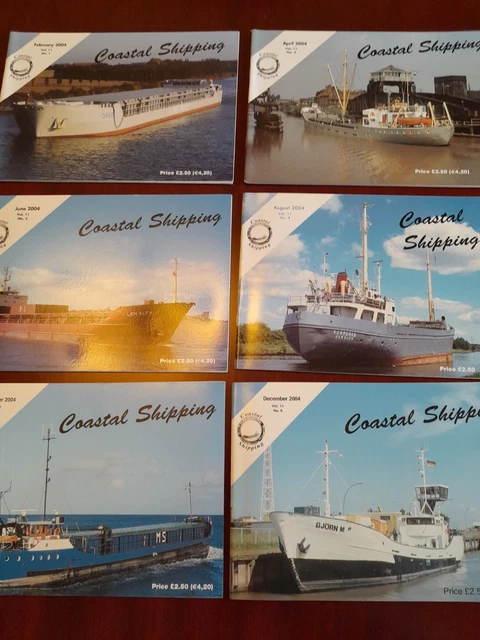 COASTAL SHIPPING MAGAZINE Bundle - 2001 £7.00 - PicClick UK