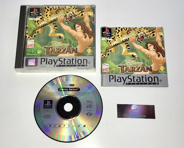 DISNEY TARZAN - Full Platinum PS1 Game French Version Sony £20.59 ...