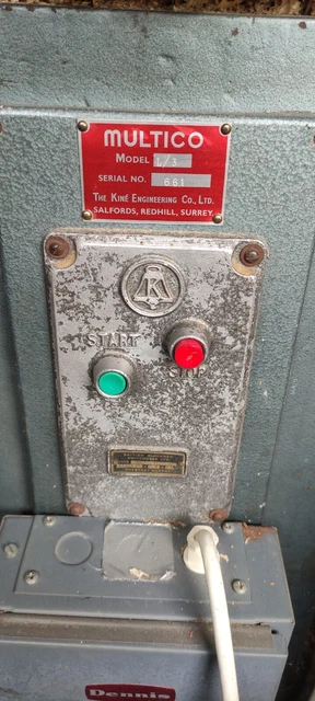 MULTICO SURFACE PLANER and Tenor machine £500.00 - PicClick UK