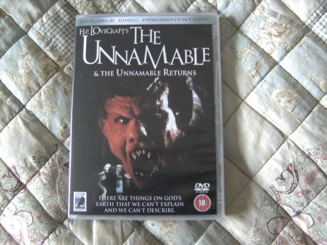 THE UNNAMABLE / The Unnamable Returns (DVD, 2004) £16.31 - PicClick UK