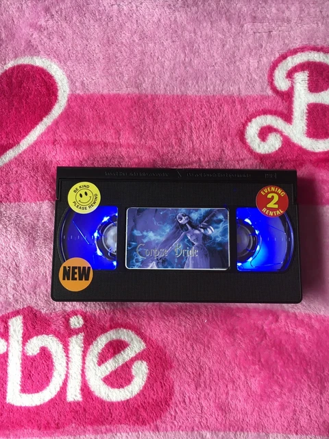 TIM BURTON CORPSE bride collectible vhs light goth emo horror room ...