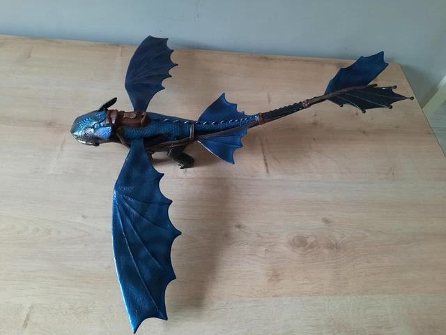 HOW TO TRAIN Your Dragon Toothless Fire Breathing 19” Action Figure Toy ...