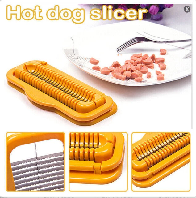 MULTIFUNCTIONAL HOT DOG Cutter Sausage Holder Slicer Banana Slicer ...