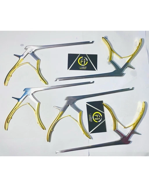 BASIC CRANIOTOMY SET of 38 pcs Spine Laminectomy Neuro Surgery set Gold ...