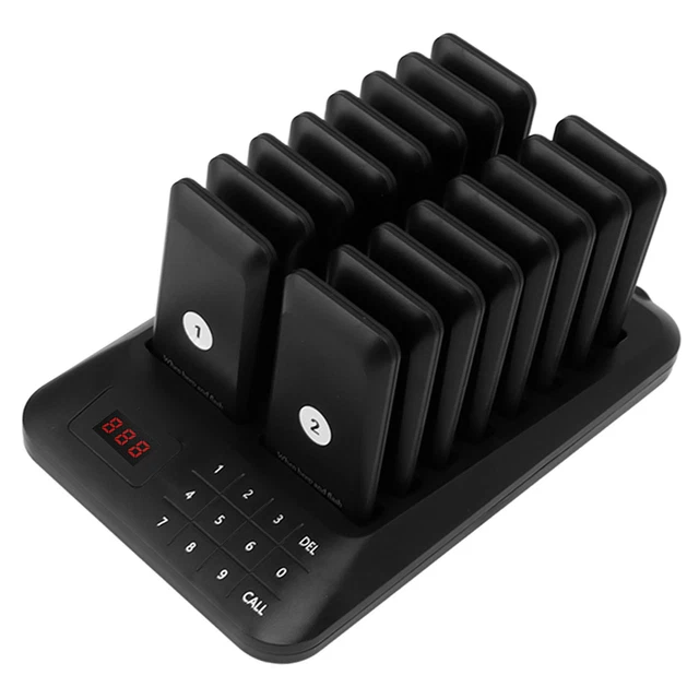 NEW RESTAURANT PAGER System Buzzers Touch Screen Restaurant Waiting ...