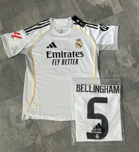 REAL MADRID 25/26 Player Edition Home Shirt £28.00 - PicClick UK