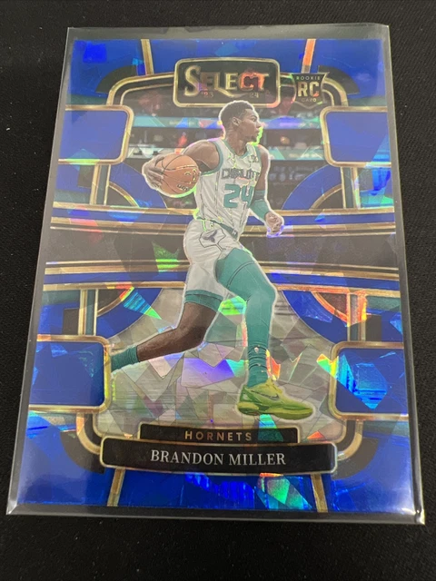 2023-24 PANINI SELECT Brandon Miller Blue Ice Concourse Rookie #80 ...