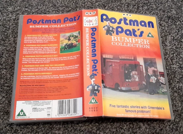 POSTMAN PAT POSTMAN Pat's Bumper Collection Bbc Pal Vhs Video Kids ...