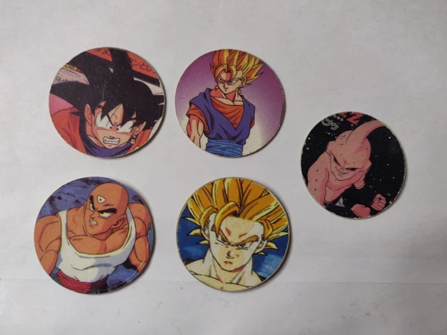 LOT DE 5 Anciens Pogs Dragon ball Z - vintage EUR 4,00 - PicClick FR