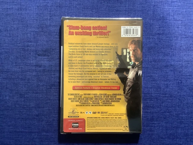 THE DELTA FORCE (DVD 1986) CHUCK NORRIS - Brand New Sealed Region 1 $13 ...