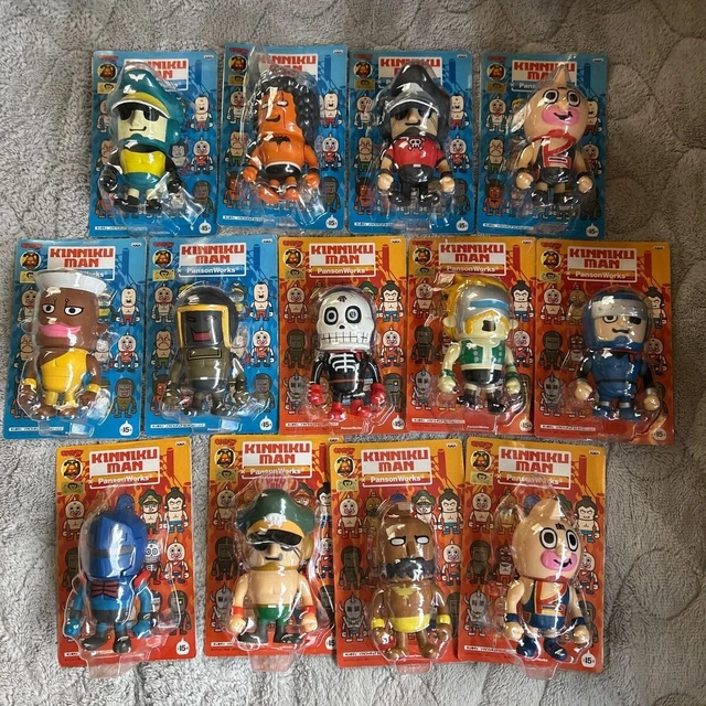 KINNIKUMAN PANSON WORKS Soft Vinyl Set Of 13 Figure £141.25 - PicClick UK