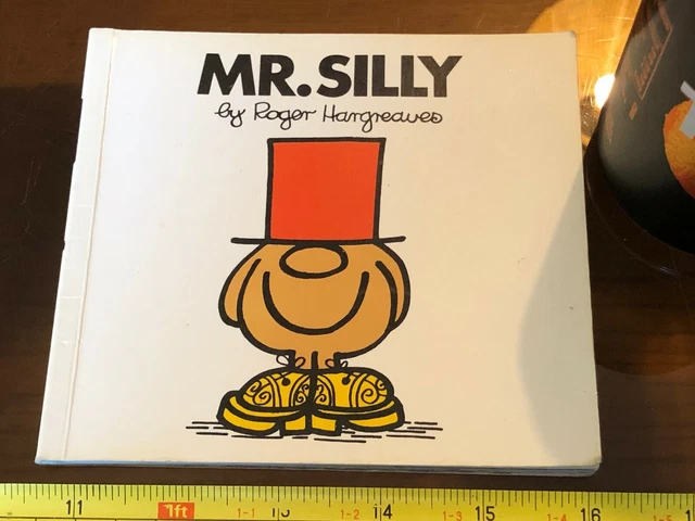BOOK MR SILLY MR MEN Roger Hargreaves Very Old Vintage Version £3.49 ...