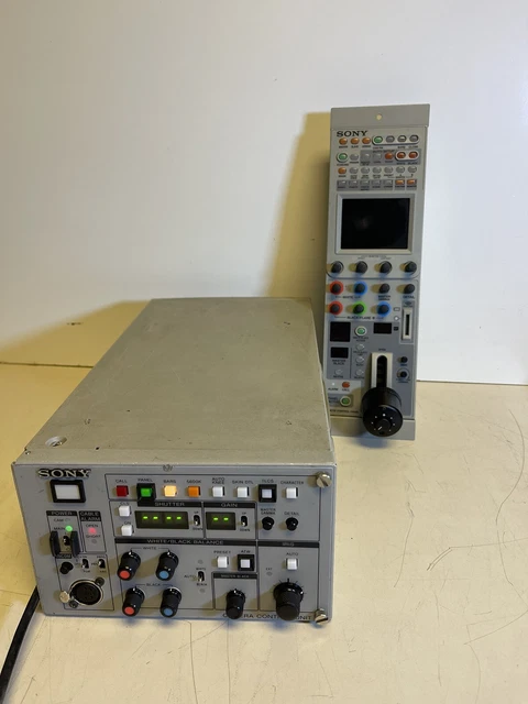 SONY CCU-TX50 CAMERA Control Unit W/ RCP-D50 Remote $169.95 - PicClick