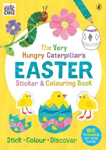 ERIC CARLE THE Very Hungry Caterpillar's Easter Sticker and Colouring ...