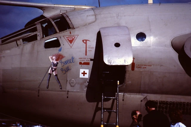 AIRCRAFT SLIDE - RAF Handley Page Victor V Bomber Cockpit c.1991 - 35mm ...