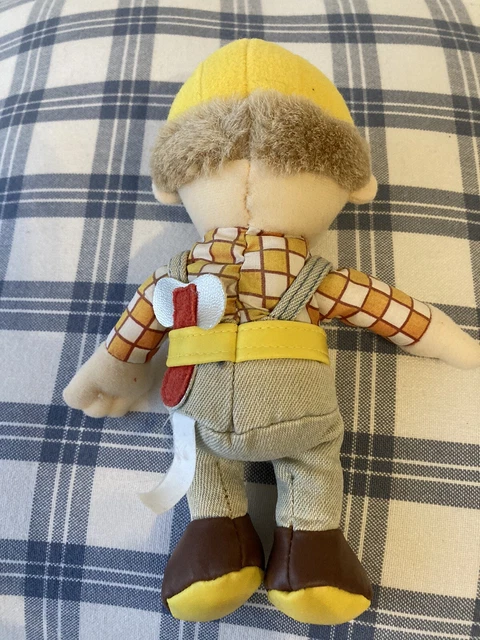 VINTAGE BOB THE BUILDER Soft Toy Beanie 2001 - Approx 7” £6.50 ...
