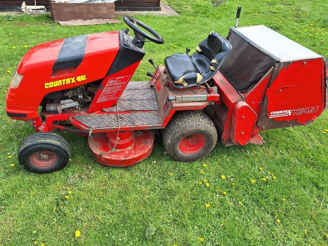 COUNTAX RIDE ON mower £375.00 - PicClick UK