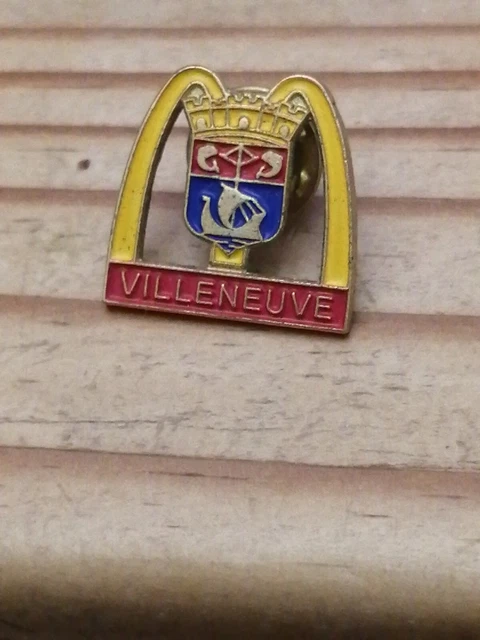 PIN'S PINS PIN LAPEL RESTAURANT Logo Mac Donalds "Maison Ronald Mc ...