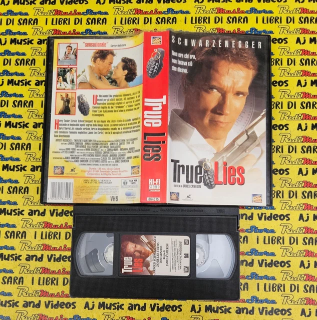 VHS FILM* TRUE LIES James Cameron arnold schwarzenegger 1995 FOX 864015 (F132) EUR 2,99 ...