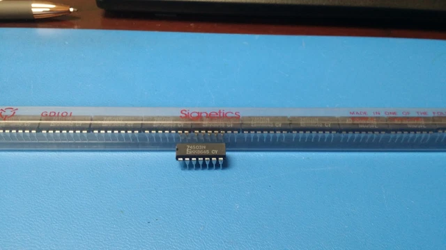 (10 PCS) 74S03N SIGNETICS NAND Gate, S Series, 4-Func, 2-Input, TTL ...