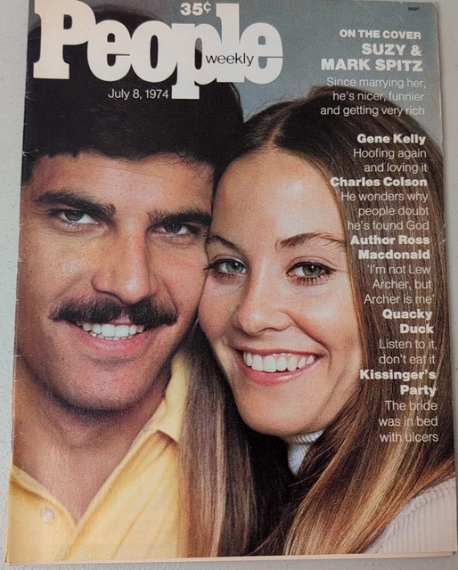 PEOPLE WEEKLY MAGAZINE 1974 July 8 Mark Spitz Gene Kelly Hollywood ...