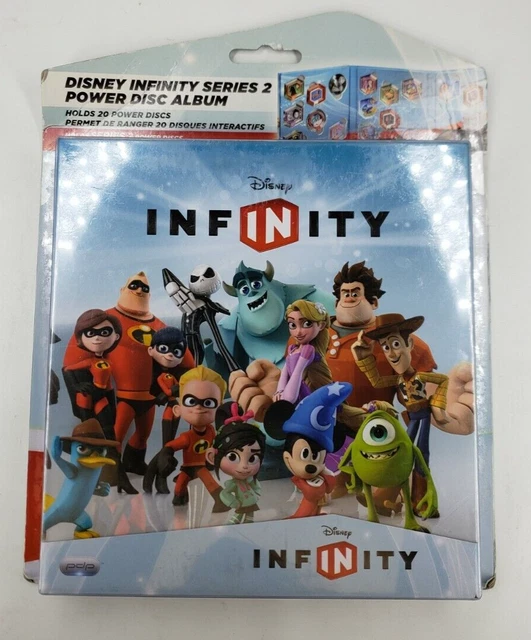 DISNEY INFINITY SERIES 2 Power Disc Album Holds all 20 Wave 2 Power ...