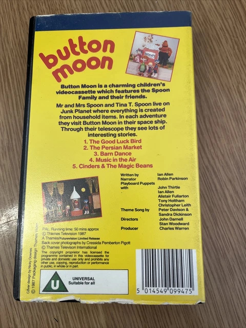 BUTTON MOON - Thames Video Collection - VHS Tape - 1987 £13.95 ...