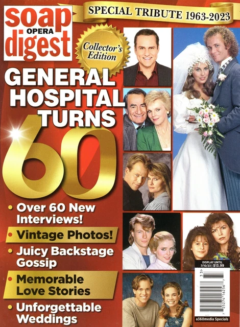 GENERAL HOSPITAL TURNS 60 Soap Opera Digest Magazine Special 2023 ...