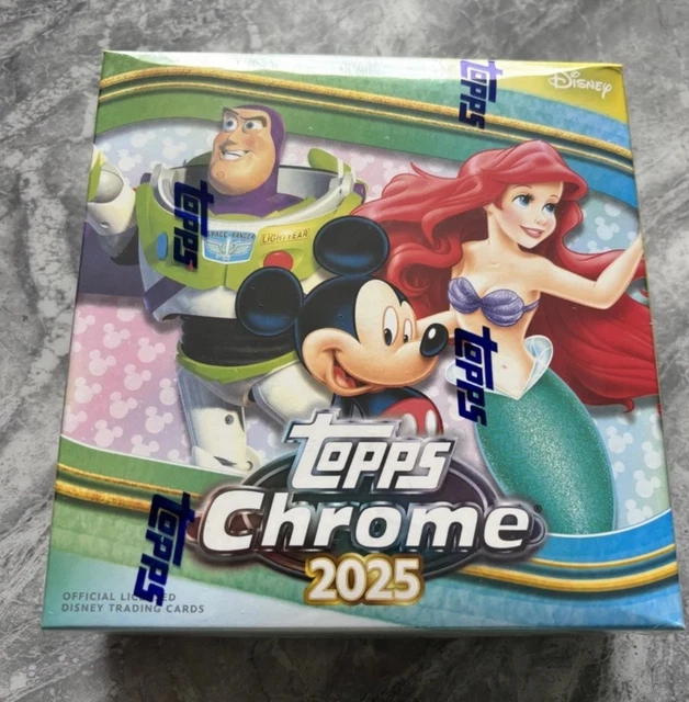 TOPPS CHROME DISNEY 2025 Mega Box | New, Sealed. £83.88 - PicClick UK