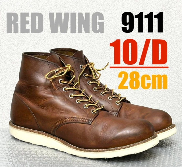 RED WING BOOTS 9011 Harley gpz shovel US:10D Leather Brown 041690d £220 ...