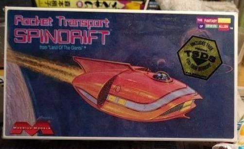MOBIUS MODEL PLANET Of The Giants Spindrift - Detailed Model Kit Sci-Fi ...